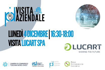 Visita aziendale a Lucart spa | Camera di Commercio Toscana Nord-Ovest